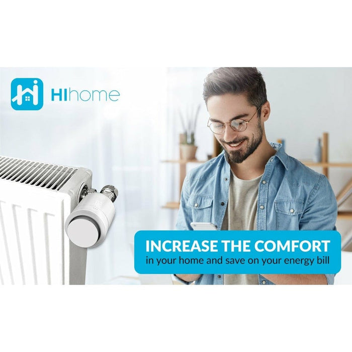 Hihome Smart Zigbee Radiator Thermostat V2 Starter Kit